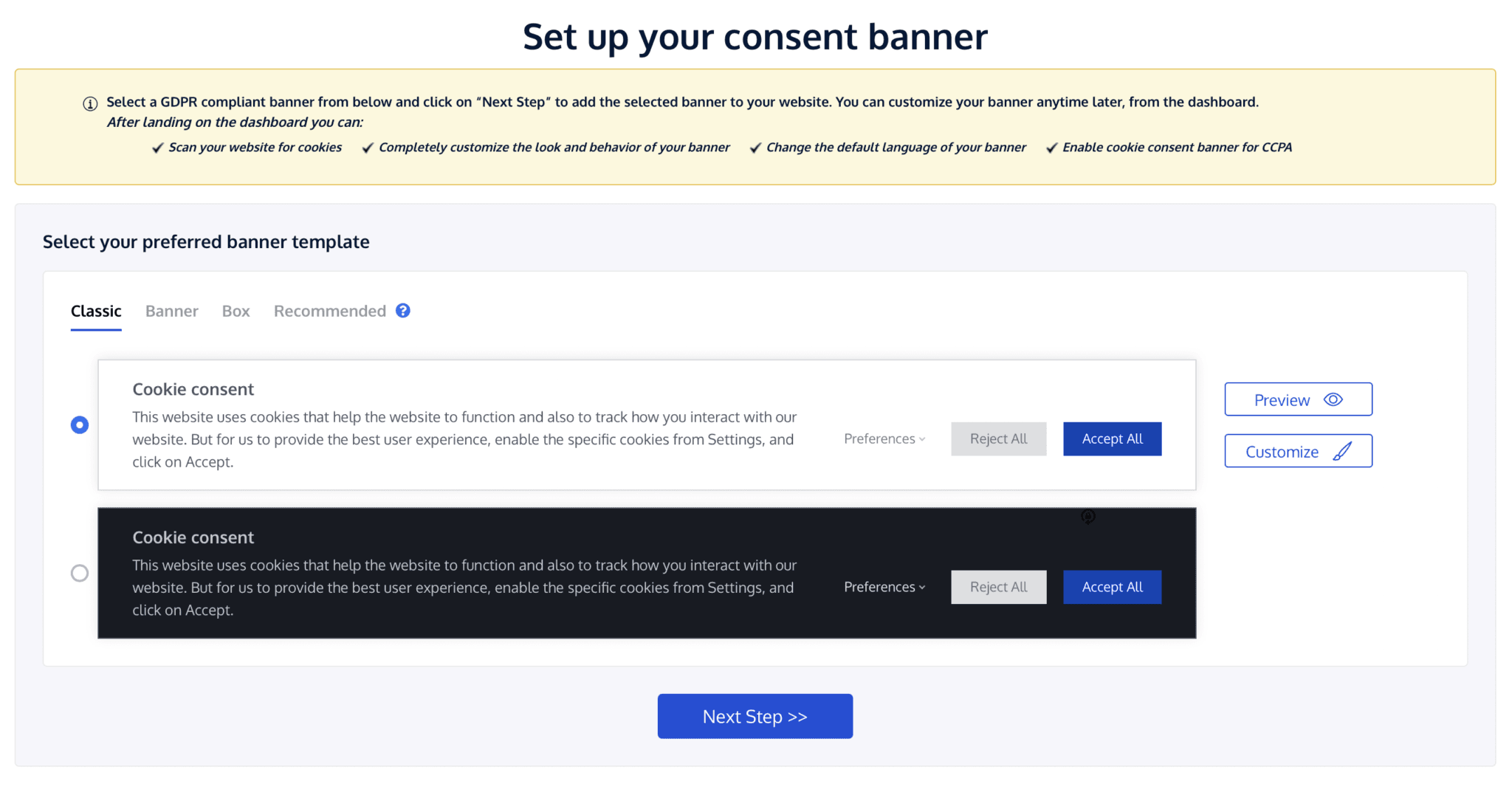 Banner Cookie Policy: la guida definitiva con CookieYes